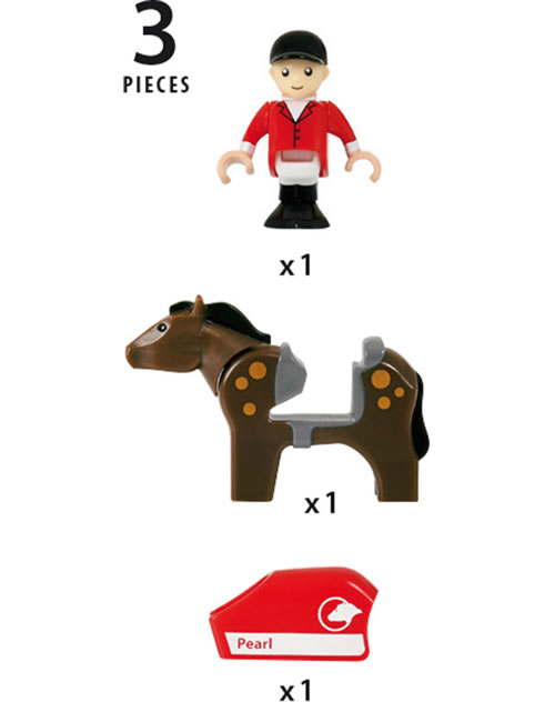 BRIO Pferd mit Reiter 33793 kaufen | papiton.de