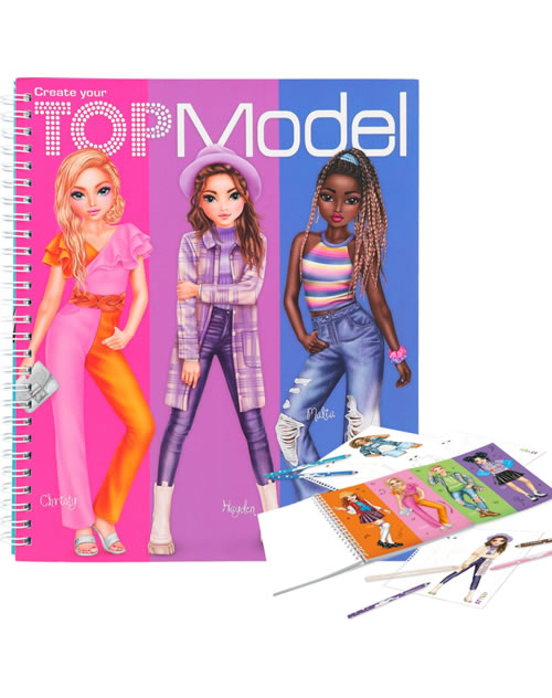 Create your TOPModel Malbuch 12447 kaufen | papiton.de
