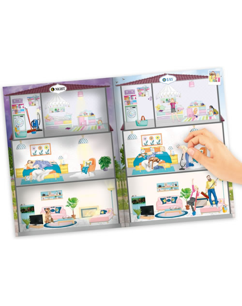 Depesche Stickerbuch Create your Sweet Home From night to day 11415 ...