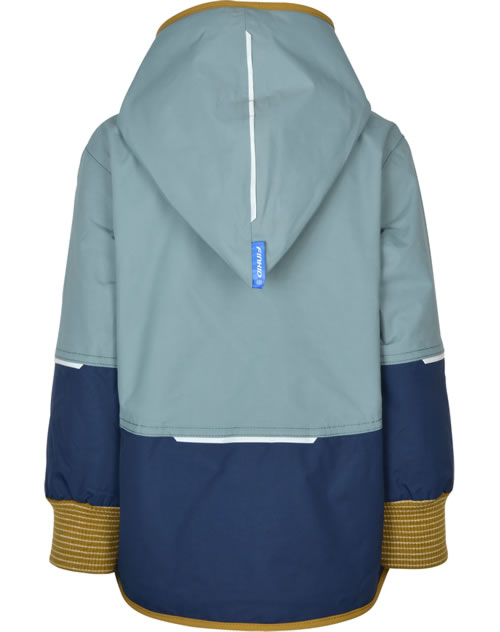 Finkid Winter jacket MOSKA MUKKA - Smoke Blue/Cinnamon shop online at ...