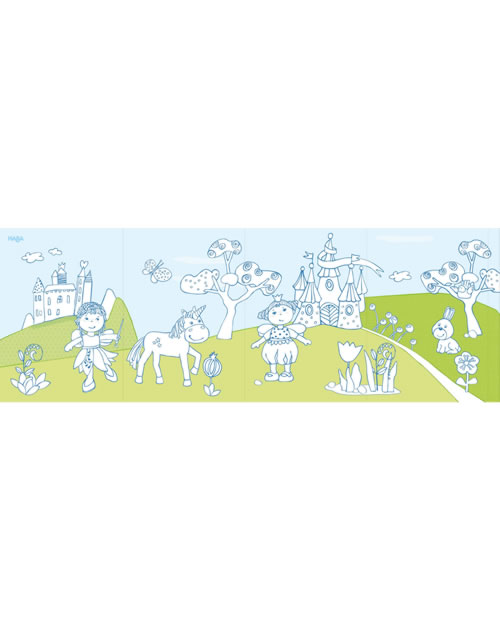 HABA Kreativ Kids - Ausklapp-Poster-Malbuch Feen kaufen | papiton.de