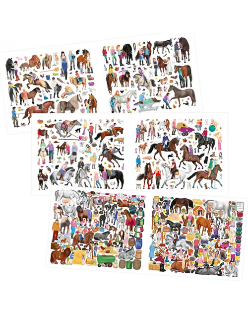 Horses Dreams Stickerbuch Create your Happy Horses 11584 kaufen ...