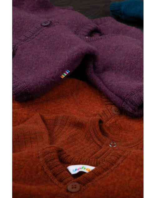 Joha Overall/Jumpsuit made of Merinowool - Pflaume shop online at Papiton.