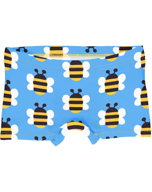 Maxomorra Briefs Boxer Panty HUMBLE BUMBLEBEE blue GOTS shop online at ...