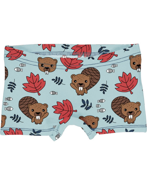 Meyadey Briefs Boxer Panty BEAVER FRIENDS blue shop online at Papiton.