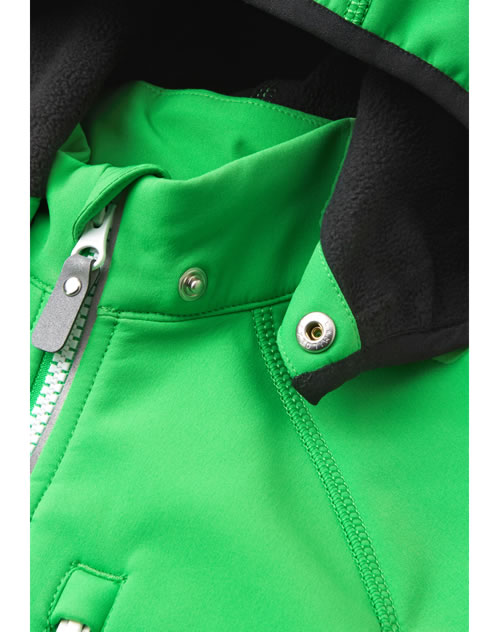 Reima Softshell-Jacke mit Fleecefutter VANTTI neon green kaufen ...