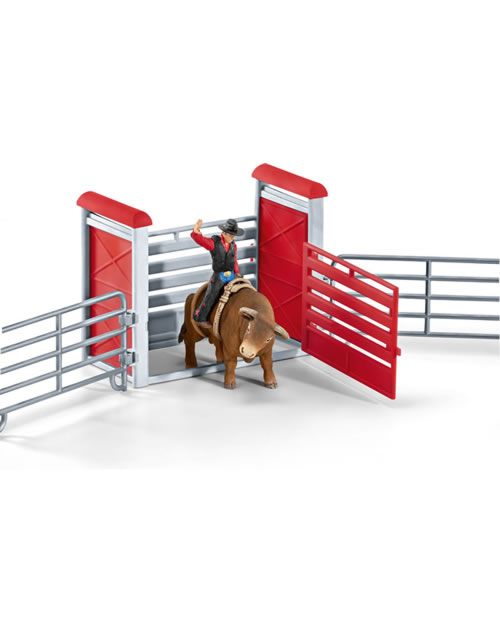 Schleich Bull riding mit Cowboy 41419 kaufen | papiton.de