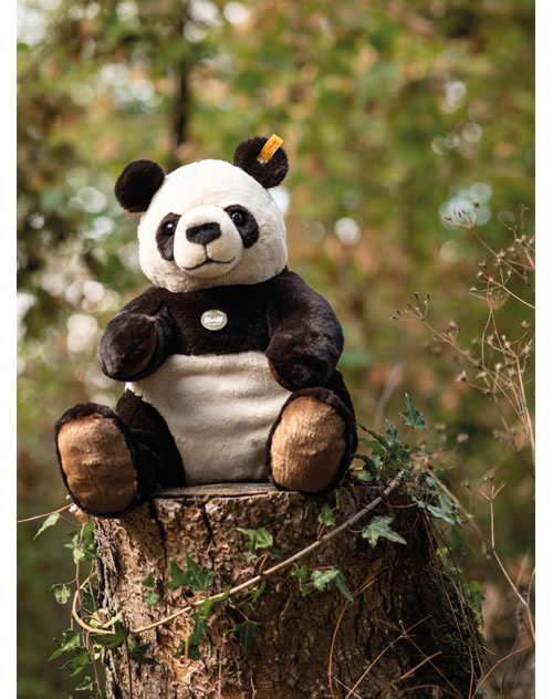 Steiff Großer Panda Pandi 40cm sitzend schwarz/weiß Teddies for ...