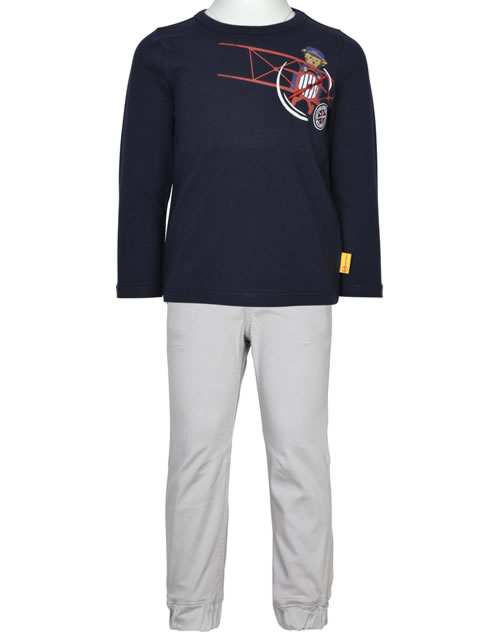 Steiff T-Shirt Langarm AIRPLANE Mini Boys steiff navy kaufen | papiton.de