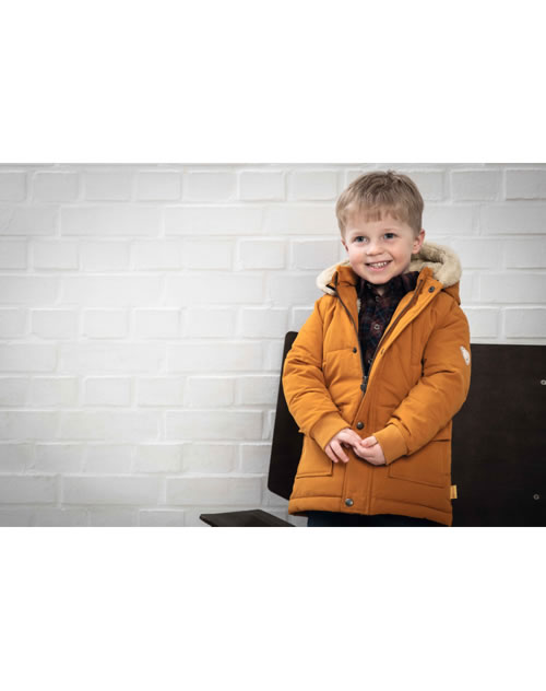 Steiff Winter-Jacke Parka DRAGONS FIRE Mini Boys honey ginger kaufen ...