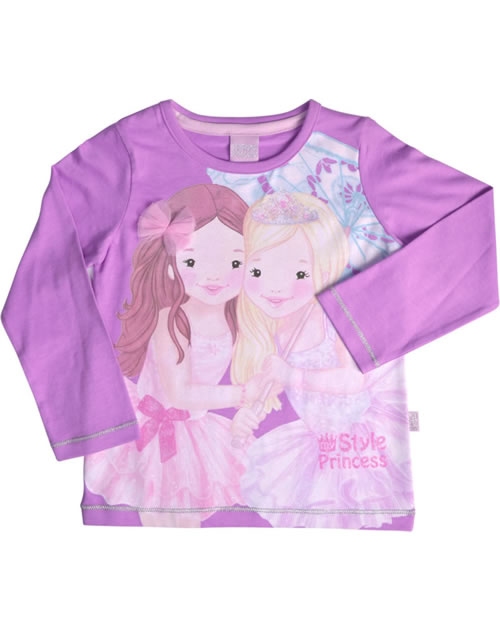 my Style Princess T-Shirt Langarm Lissy und Prinzessin Mimi lila kaufen ...