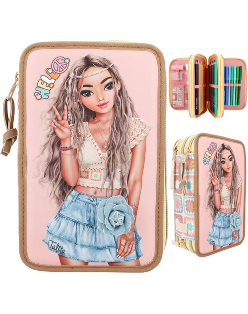 TOPModel 3-Fach Federtasche HIPPiE HEART 12378 kaufen | papiton.de