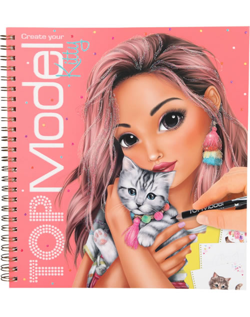 TOPModel Create your TOPModel Kitty Malbuch kaufen | papiton.de