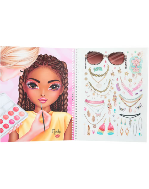 TOPModel Create your TOPModel Make-Up Malbuch 12415 kaufen | papiton.de