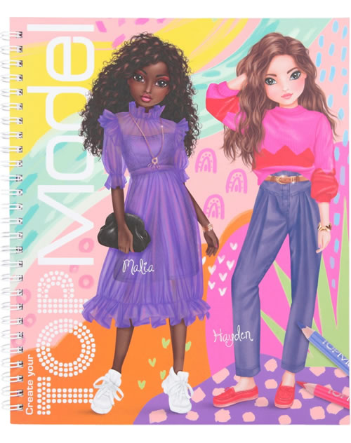 TOPModel Create your TOPModel Malbuch Malia und Hayden 11504 kaufen ...