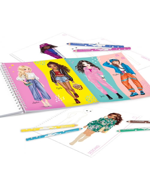 TOPModel Create your TOPModel Malbuch Malia und Hayden 11504 kaufen ...