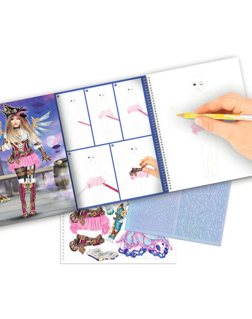 TOPModel Create your TOPModel Malbuch mit Stickern FANTASY 12147 kaufen ...