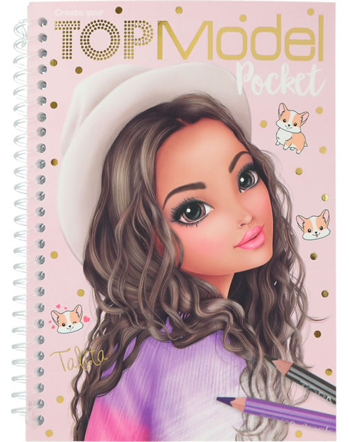 TOPModel Create your TOPModel Pocket Malbuch 11822/A kaufen | papiton.de