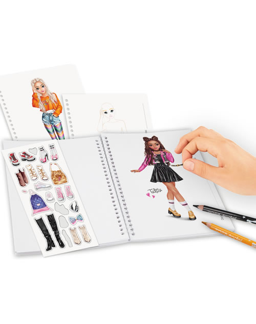 TOPModel Create your TOPModel Pocket Malbuch 11822/A kaufen | papiton.de