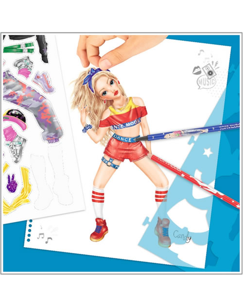 TOPModel DANCE Malbuch Malia und Lexy 11453 kaufen | papiton.de