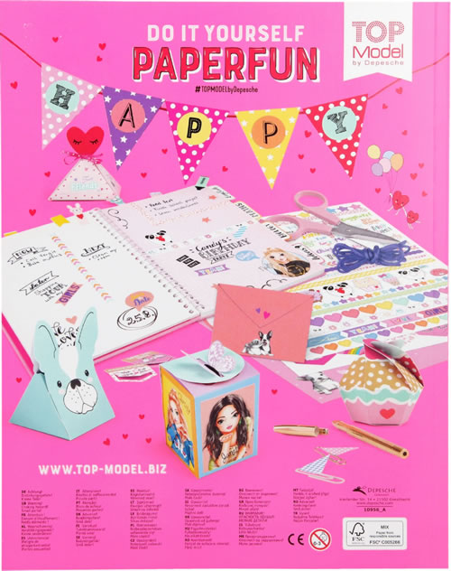 TOPModel DIY Paper Fun Book Vol. 2 shop online at Papiton.