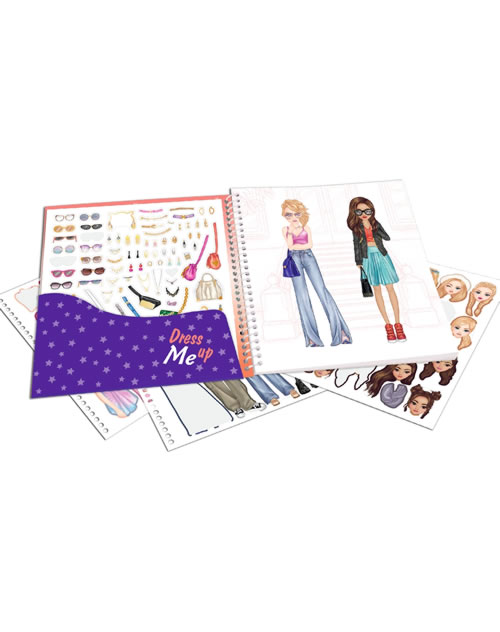 TOPModel Dress Me Up sticker book 12446 shop online at Papiton.