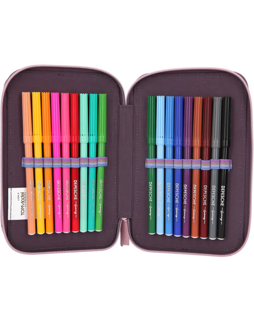 TOPModel Federtasche drei Fächer gefüllt COLLEGE 11534 kaufen | papiton.de