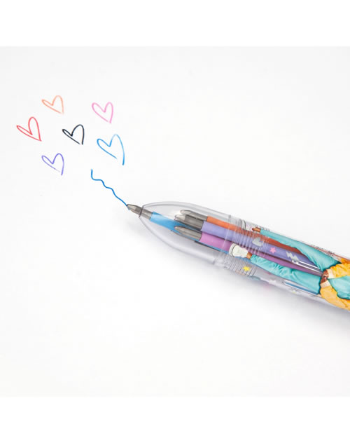 TOPModel Stylo gel avec 6 couleurs