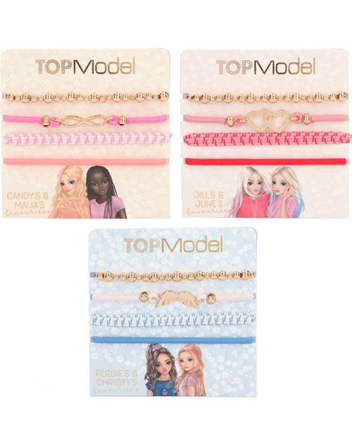 TOPModel elastiques et Bracelet Set 4 pièces 11548