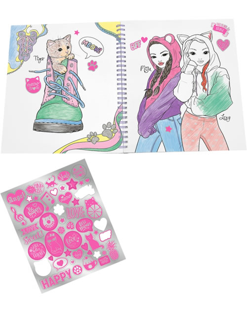 TOPModel Malbuch CAT 11450 kaufen | papiton.de