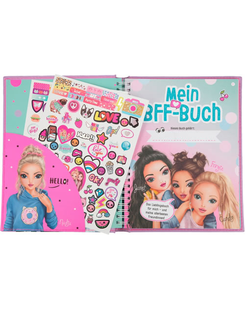 TOPModel Mein BFF-Buch - Beste-Freundinnen-Buch Christy und Janet 11241 ...