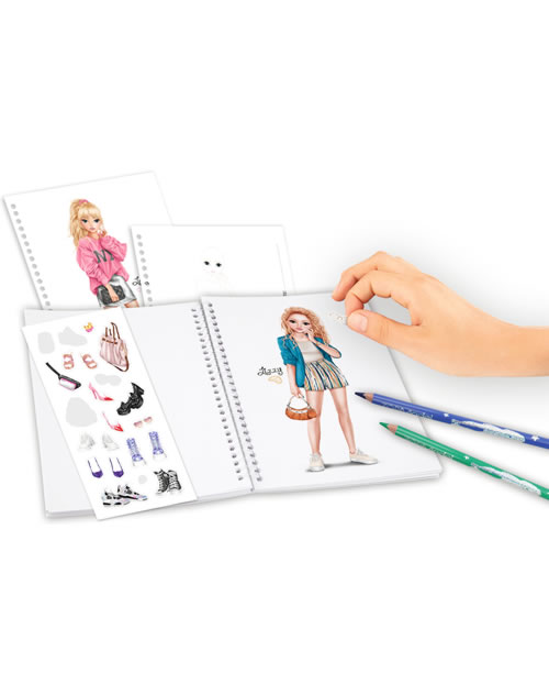 TOPModel Pocket Coloring Book 12726 shop online at Papiton.
