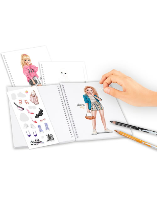 TOPModel Pocket Coloring Book shop online at Papiton.