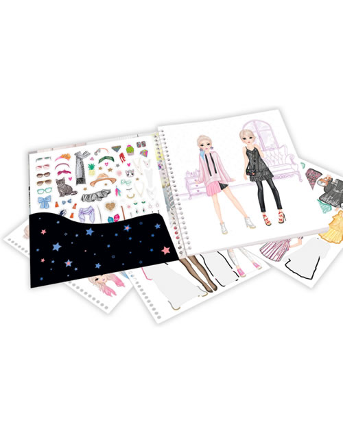 TOPModel Stickerbuch Dress me up Candy & Miju kaufen | papiton.de