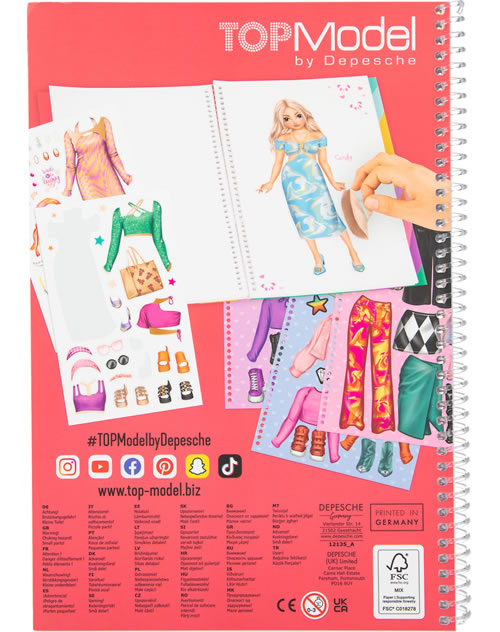 TOPModel Stickerbuch Dress me up Cut Out 12135 kaufen | papiton.de