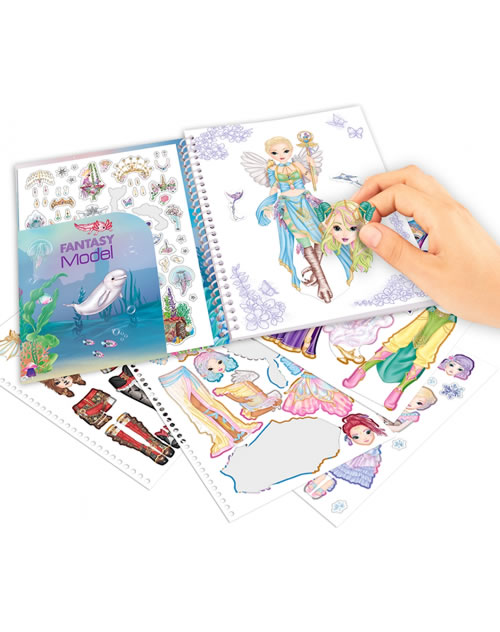 TOPModel Stickerbuch Dress me up Fantasy Model MERMAID 11414 kaufen ...