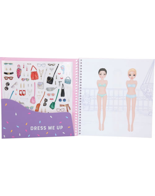 TOPModel Stickerbuch Dress me up Miju, Candy und Nyela 10452_G kaufen ...