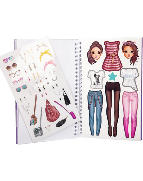 TOPModel Taschen-Stickerbuch Dress me up Wackelbild 11152 kaufen ...
