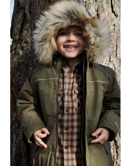 Wheat Jacket MATHILDE TECH dry pine shop online at Papiton.