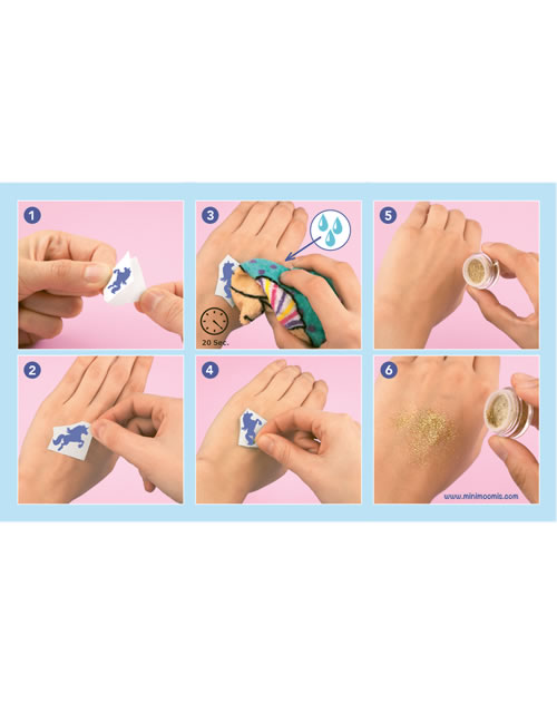 Ylvi and the Minimoomies Glitter Tattoo Set 11326 kaufen | papiton.de