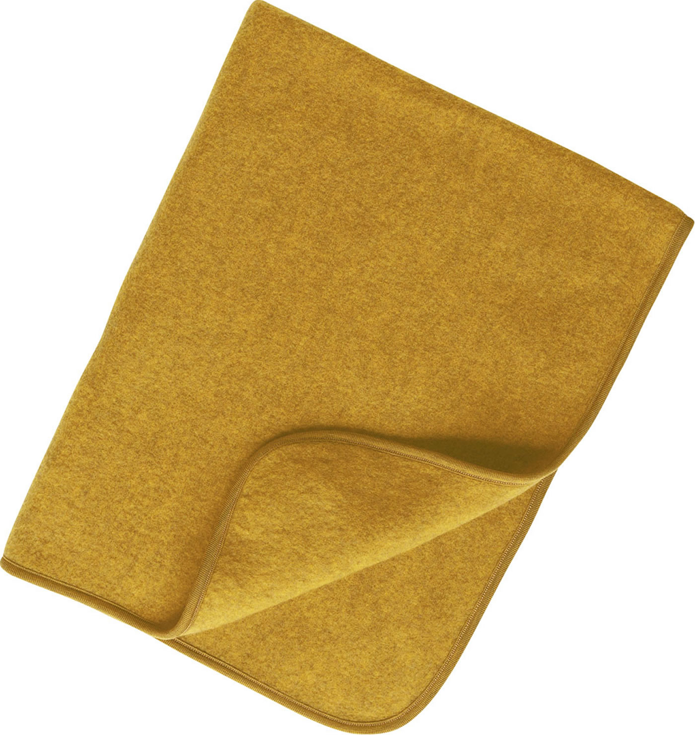 Engel Fleece-Baby-Decke IVN-BEST Schurwolle safran melange kaufen ...