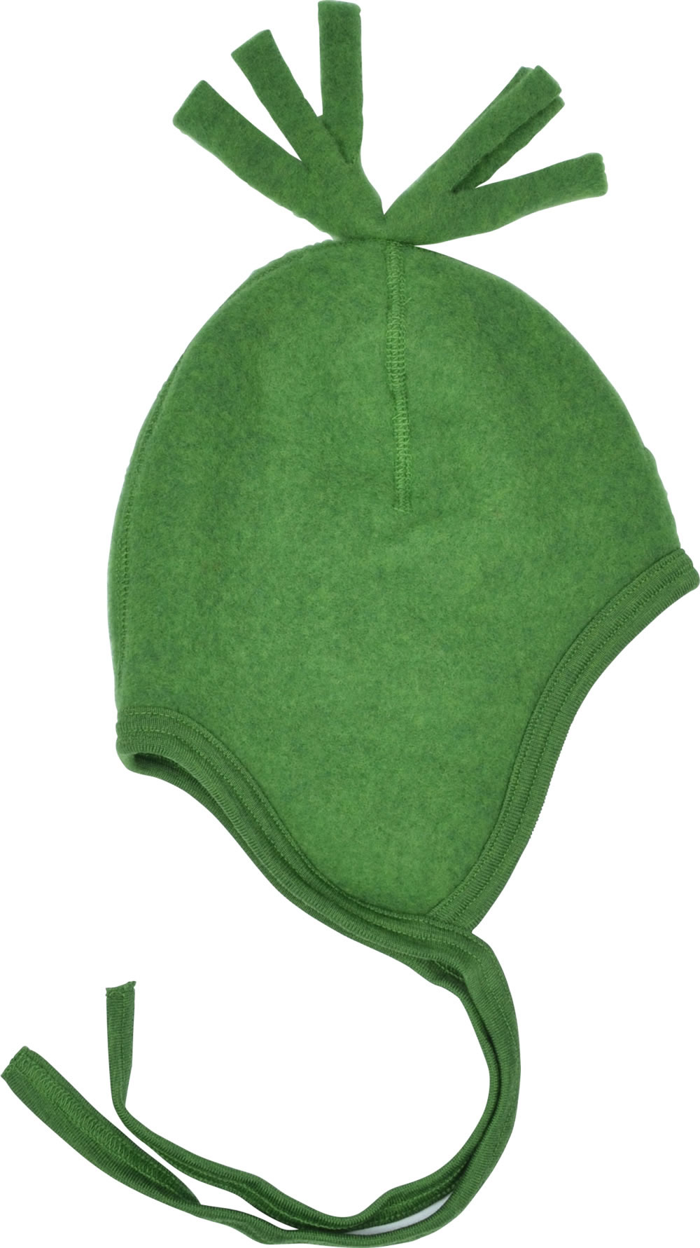 Engel Fleece-Mütze Schurwolle IVN-BEST grün melange kaufen | papiton.de