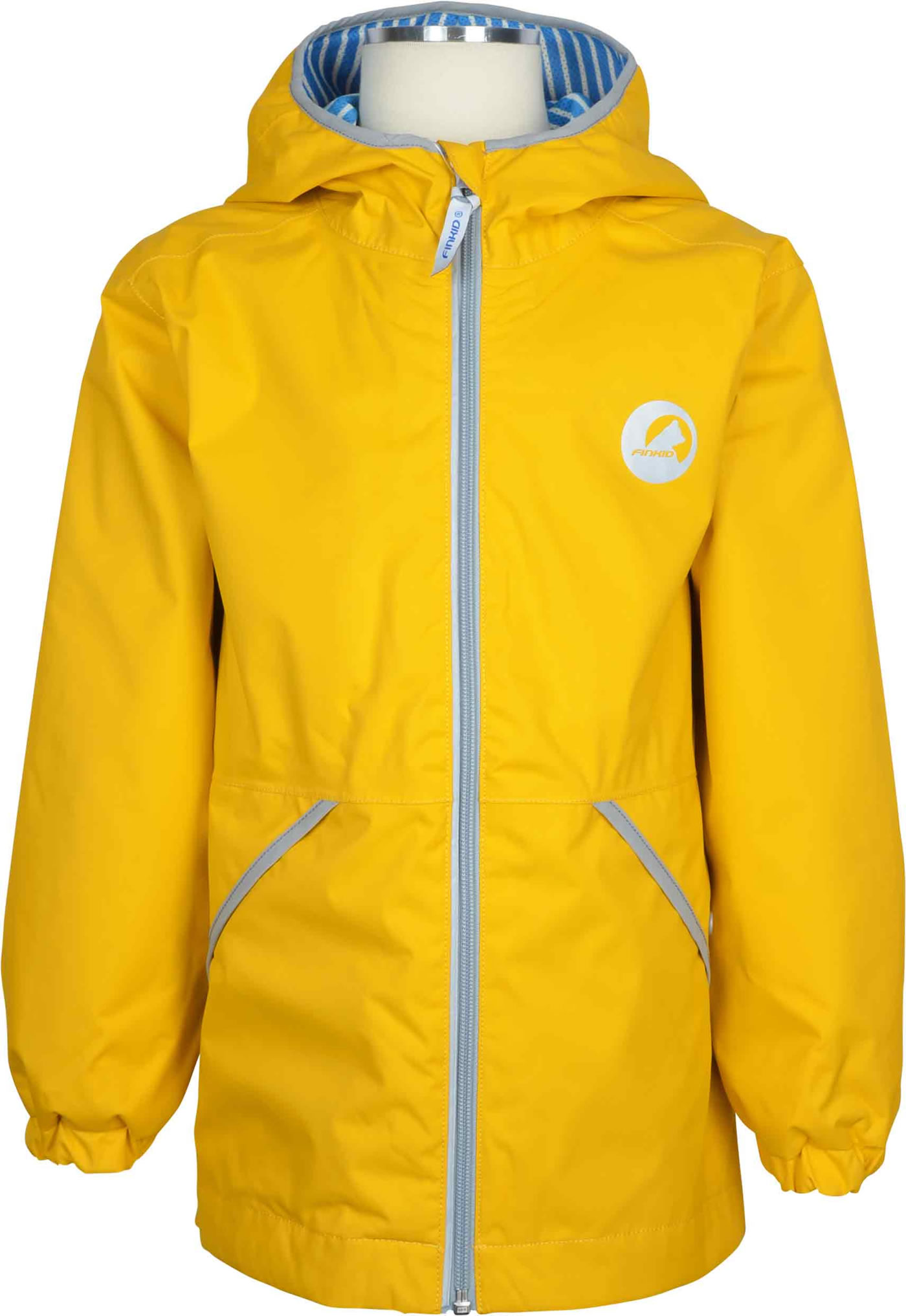 Finkid Essentials Outdoor Jacke Zip-In PUUSKIAINEN yellow/storm kaufen ...