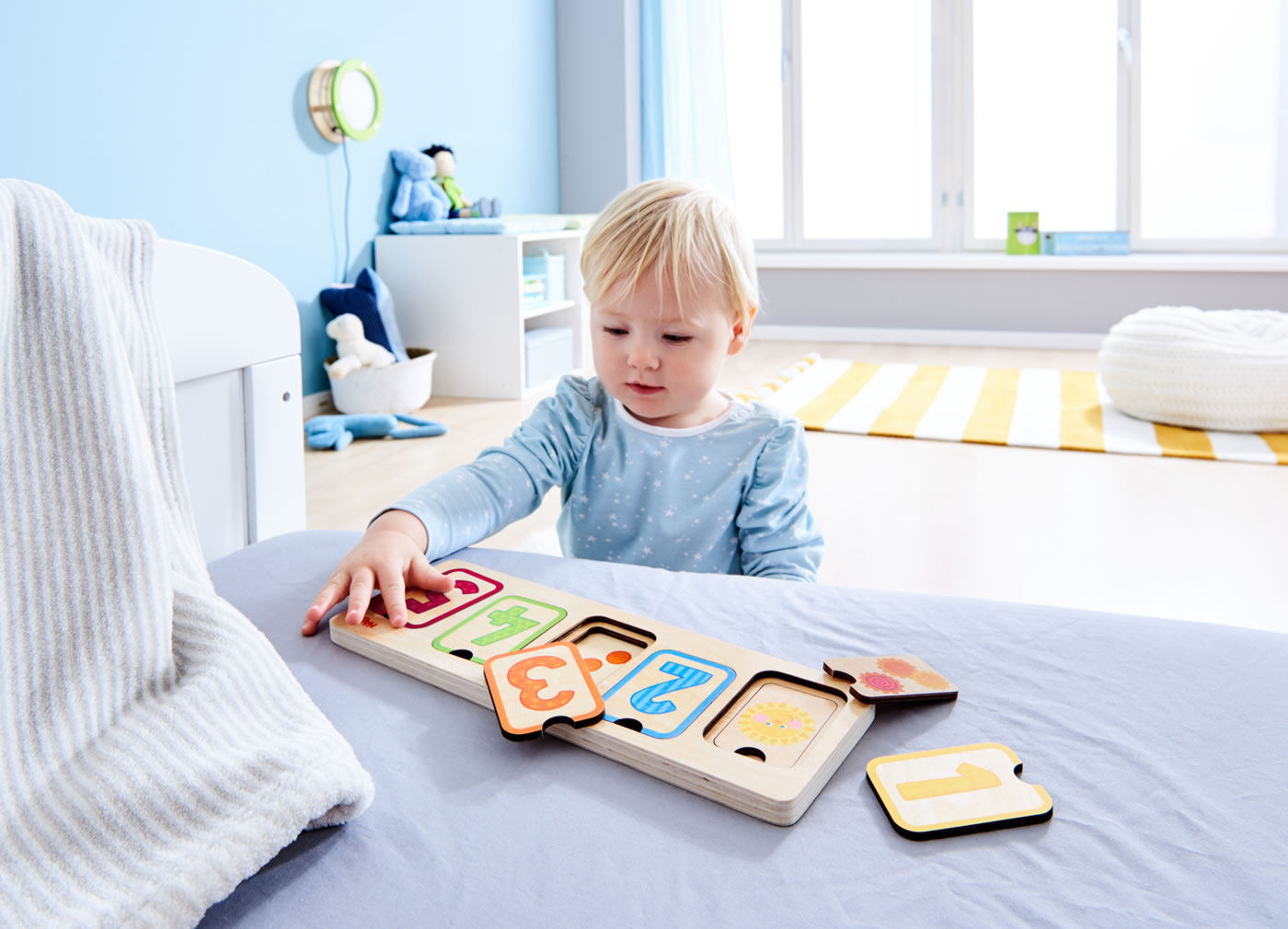 HABA Wooden Puzzle First Numbers shop online at Papiton.