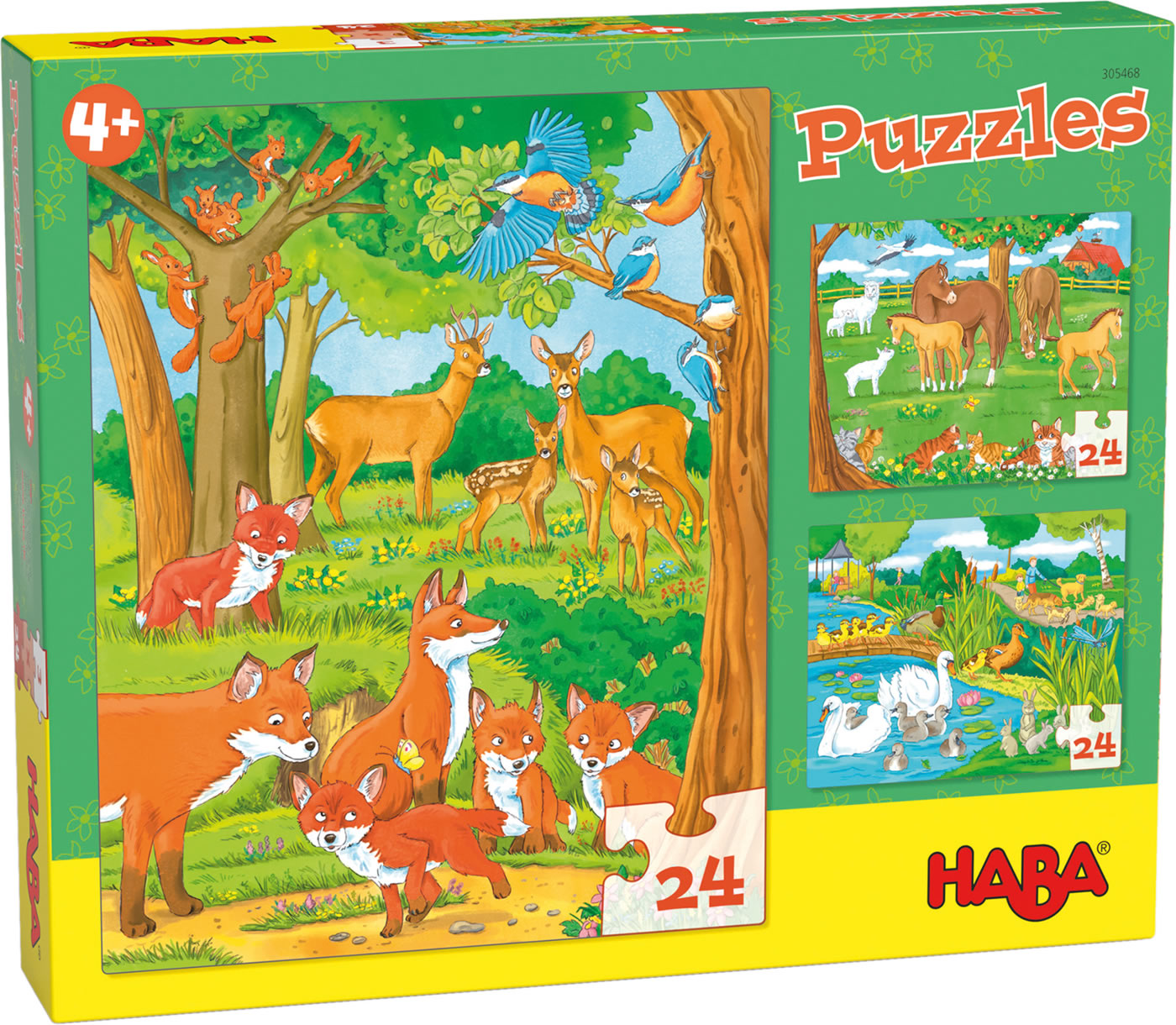 HABA Puzzles Tierfamilien kaufen | papiton.de