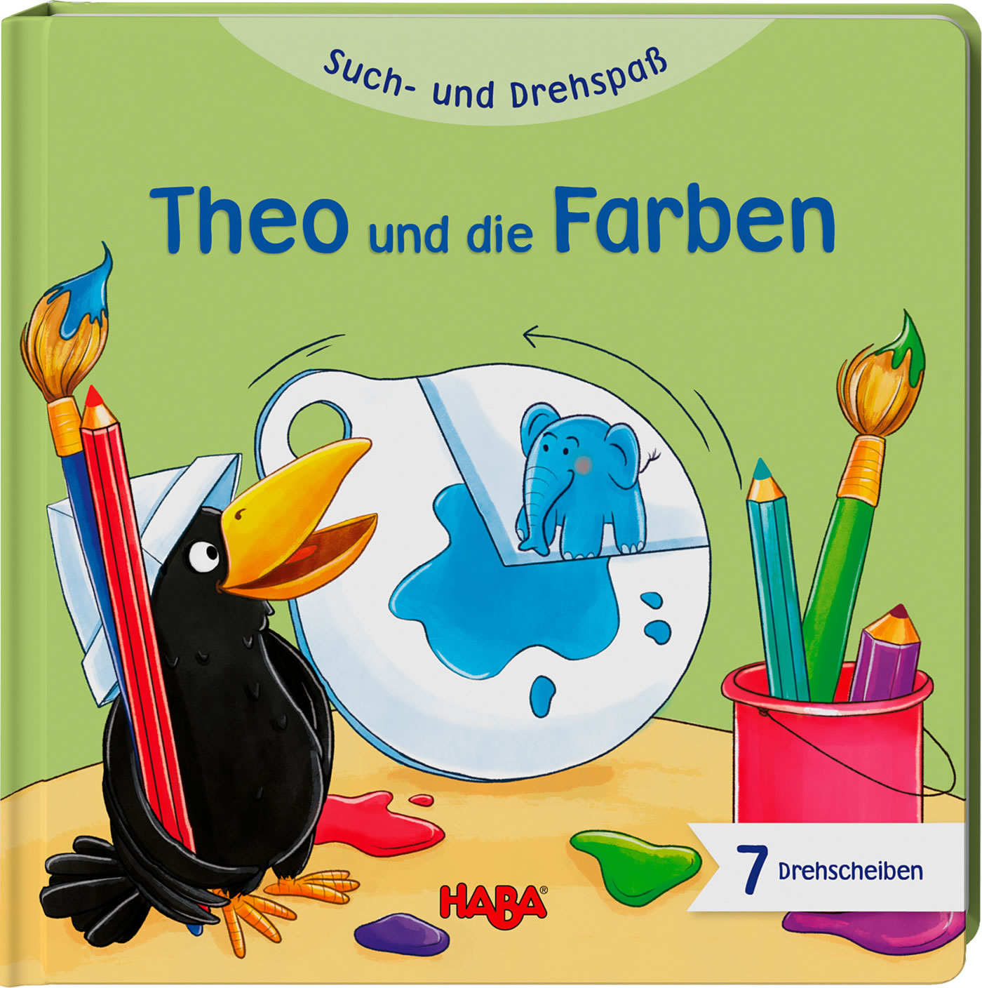 HABA Such- und Drehspaß - Theo und die Farben kaufen | papiton.de