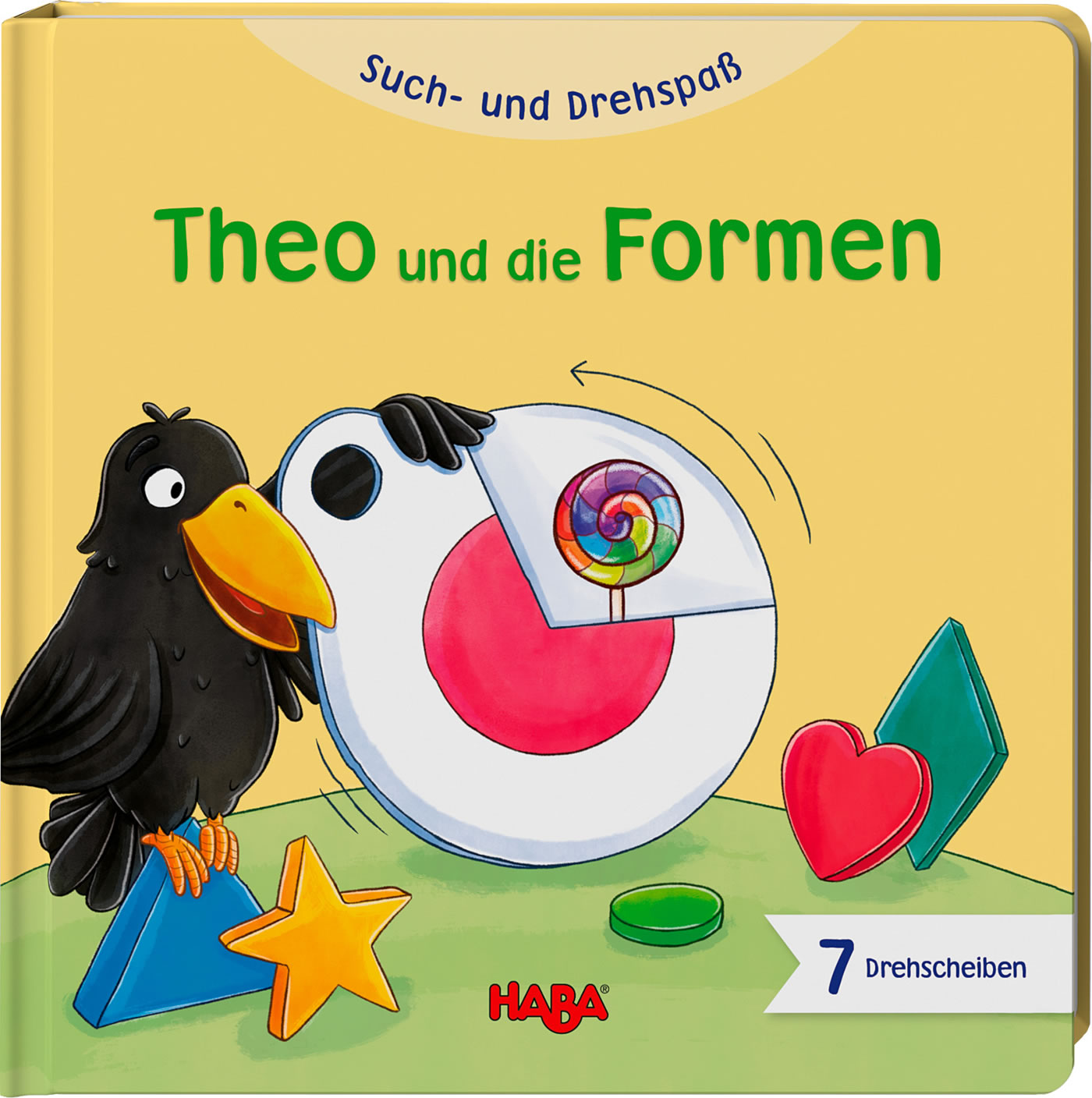 HABA Such- und Drehspaß - Theo und die Formen kaufen | papiton.de