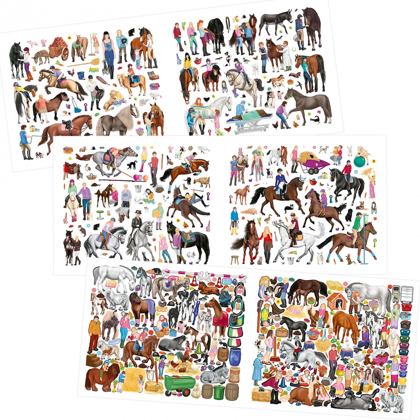 Horses Dreams Stickerbuch Create your Happy Horses 11584 kaufen ...
