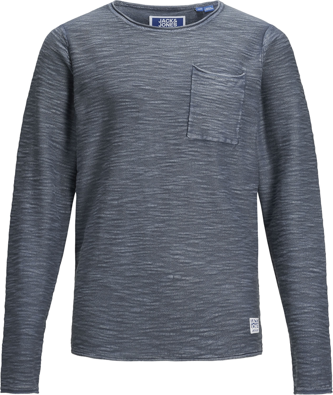 Jack & Jones Junior Pullover Langarm JORNIELS KNIT ensign blue kaufen ...