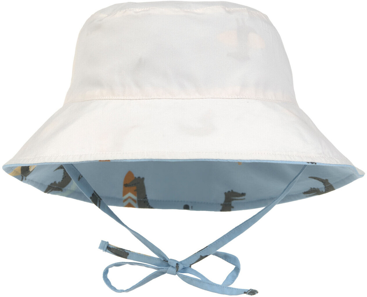 L ssig Sonnenhut F r Kinder UV 80 Crocodile Sky Blue Kaufen Papiton de